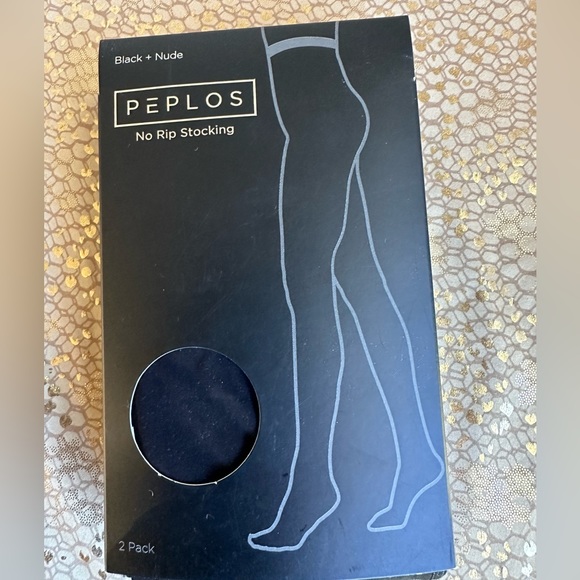 peplos | Other | Peplos No Tip Stocking Black Nude | Poshmark